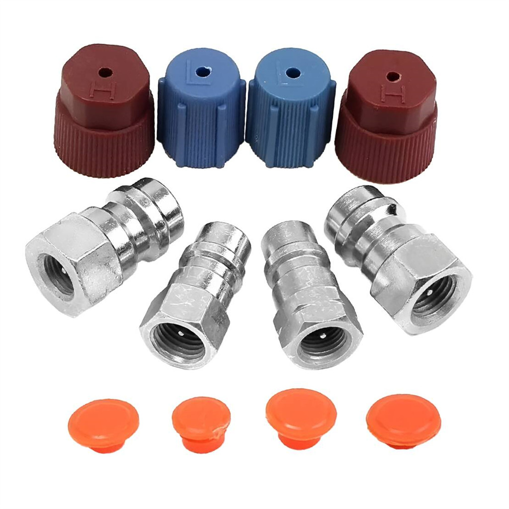 Car R12 to R134a A/C Air Conditioning Retrofit Conversion Connector ...
