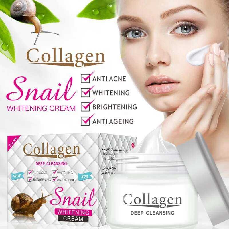 Whitening Original Restoration Snail Collagen Moisturizing Face Skincare Creams Firming ...