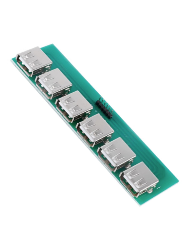 Usb USB2.0 Female Socket 6-Connect Socket Test Board USB Adapter Board ...