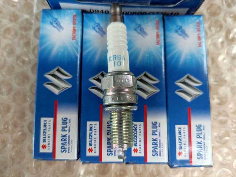 LY Spark Plug Set Ng 4 NGK Kr6a10 Para Gen1 (2014-2015), All New Ertiga ...