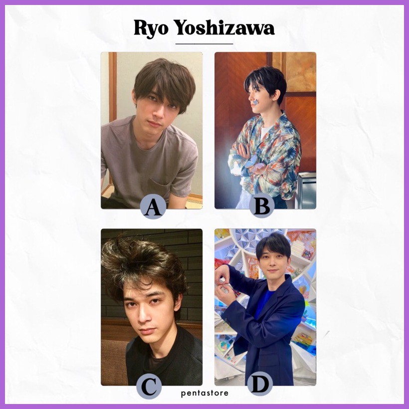 Japan Actor Photocard Fumiya Takahashi Yamazaki Kento Ryo Yoshizawa ...