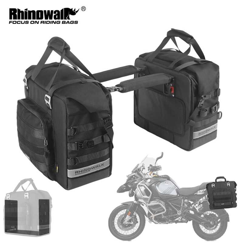 Rhinowalk 9 Motorcycle Side 25L Waterproof Quick Release Saddle 1 Piece ...