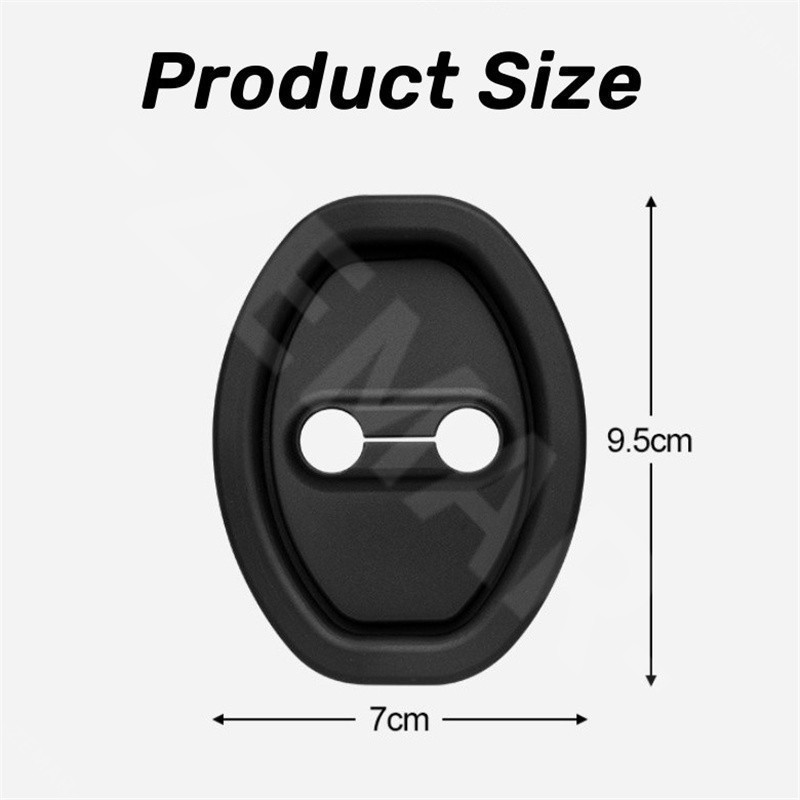 [Atreus] Car Door Lock Protection Cover Silicone Door Lock Shock ...