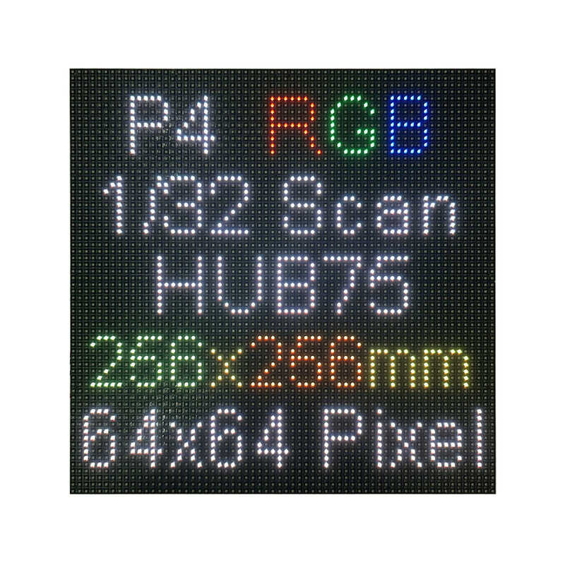 Displays Indoor Module 64x64 Pixel,LED video wall Full Color RGB P4 LED ...