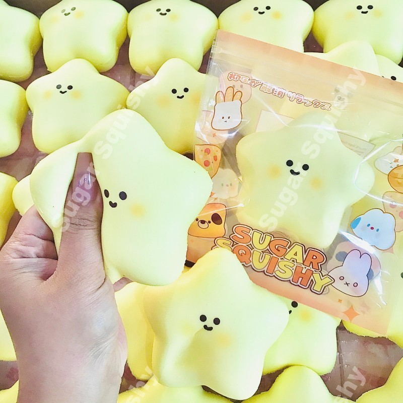 Sugar Squishy Smiling Star Slow Rising Squishy | Shopee Philippines