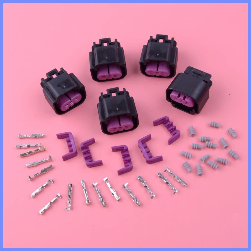 DWCX 5Pcs Ethanol Flex Fuel Sensor Connector Plug Wiring Pigtail ...