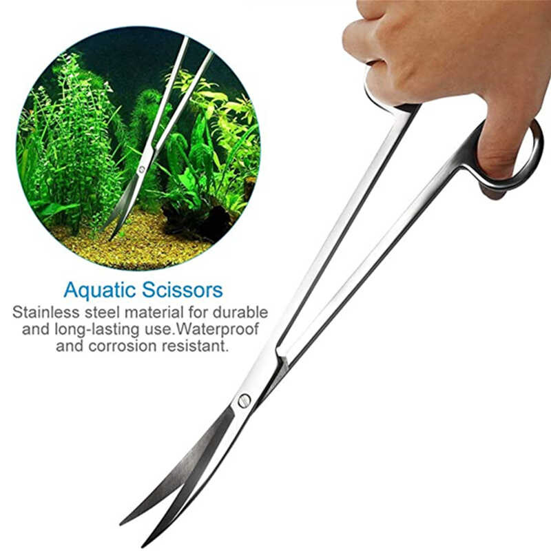 Scissor Set Tweezers Plants Wave Scissors Grass Stainless Cleaning ...