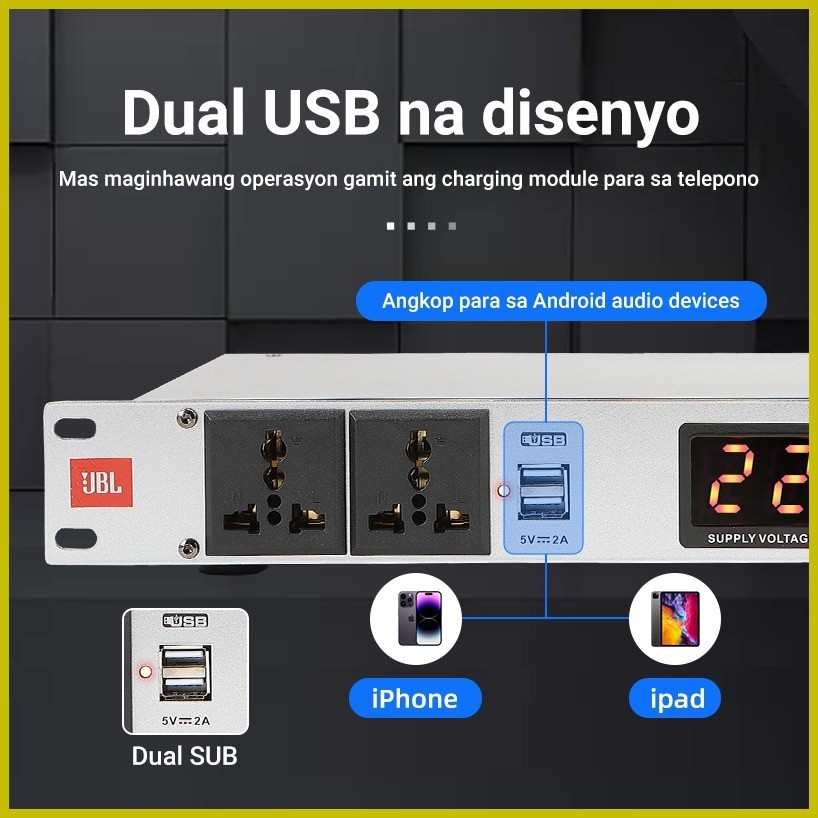 JBL/original DK8 power sequencer,power controller 8 channel switch 220v ...