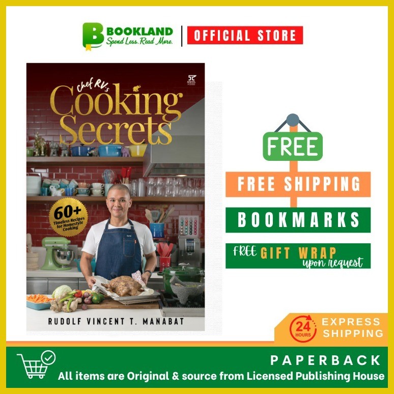 Chef RVs Cooking Secrets by RV Manabat (Rudolf Vincent T. Manabat ...