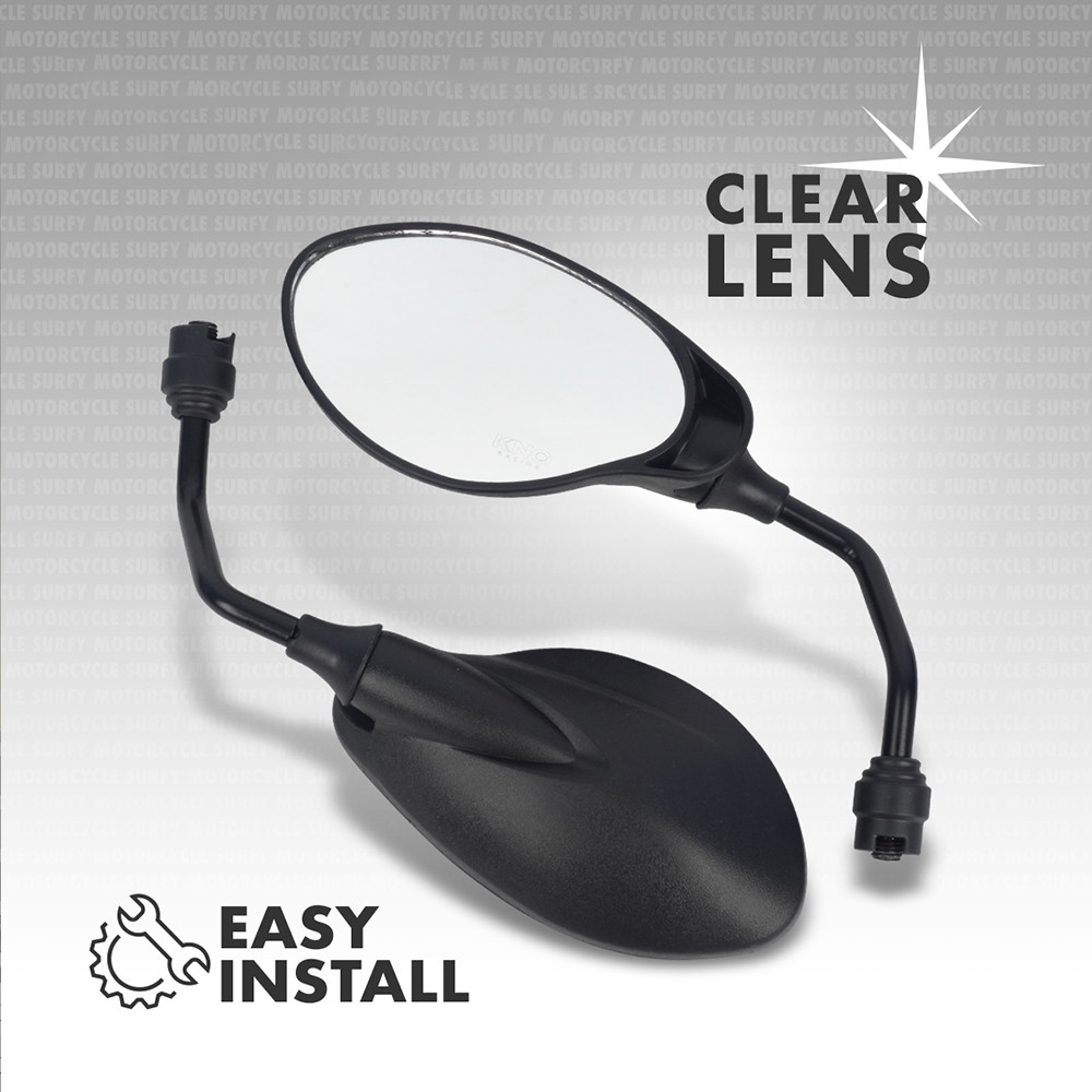 YAMAHA Y125ZR Design Side Mirror Bend Stem HD Clear Lens Walang Grado ...