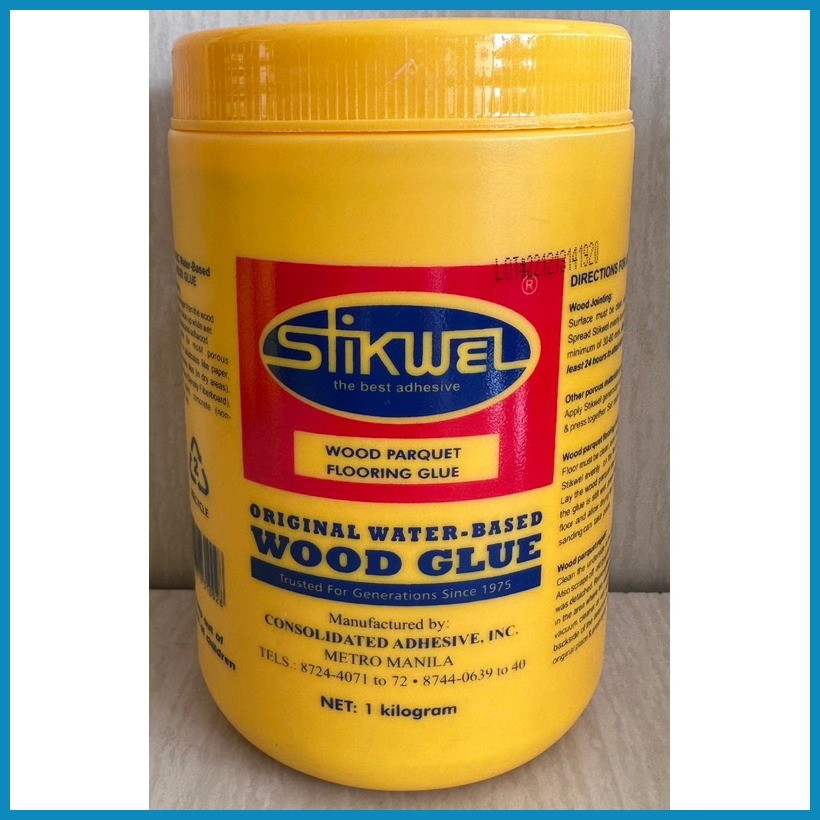 Stikwel Wood Parquet Flooring Glue (Choose Size: 250g, 500g, 1kg ...
