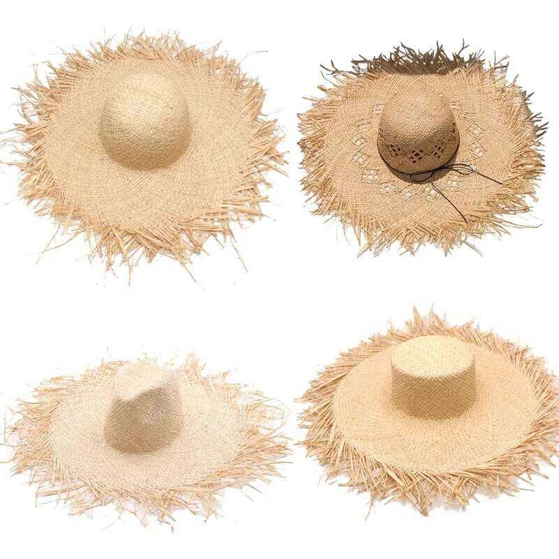 0 5 Styles Straw Summer Hat For Women Sun Hats Beach Caps Sombreros ...
