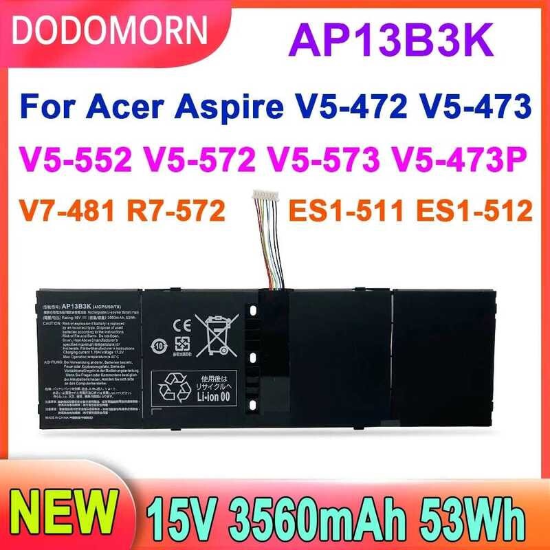 MORN 1 D Ap13b3k Laptop Battery For Acer Aspire M5-583 R7-571 R7-572 V5 ...