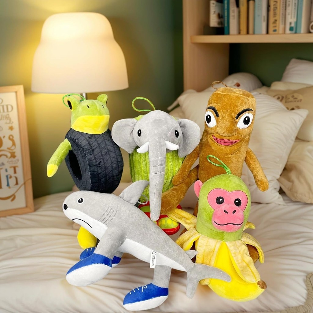 Italian Brainrot Plush, Tungtungtung Sahur Tralalero Tralala Plushie ...