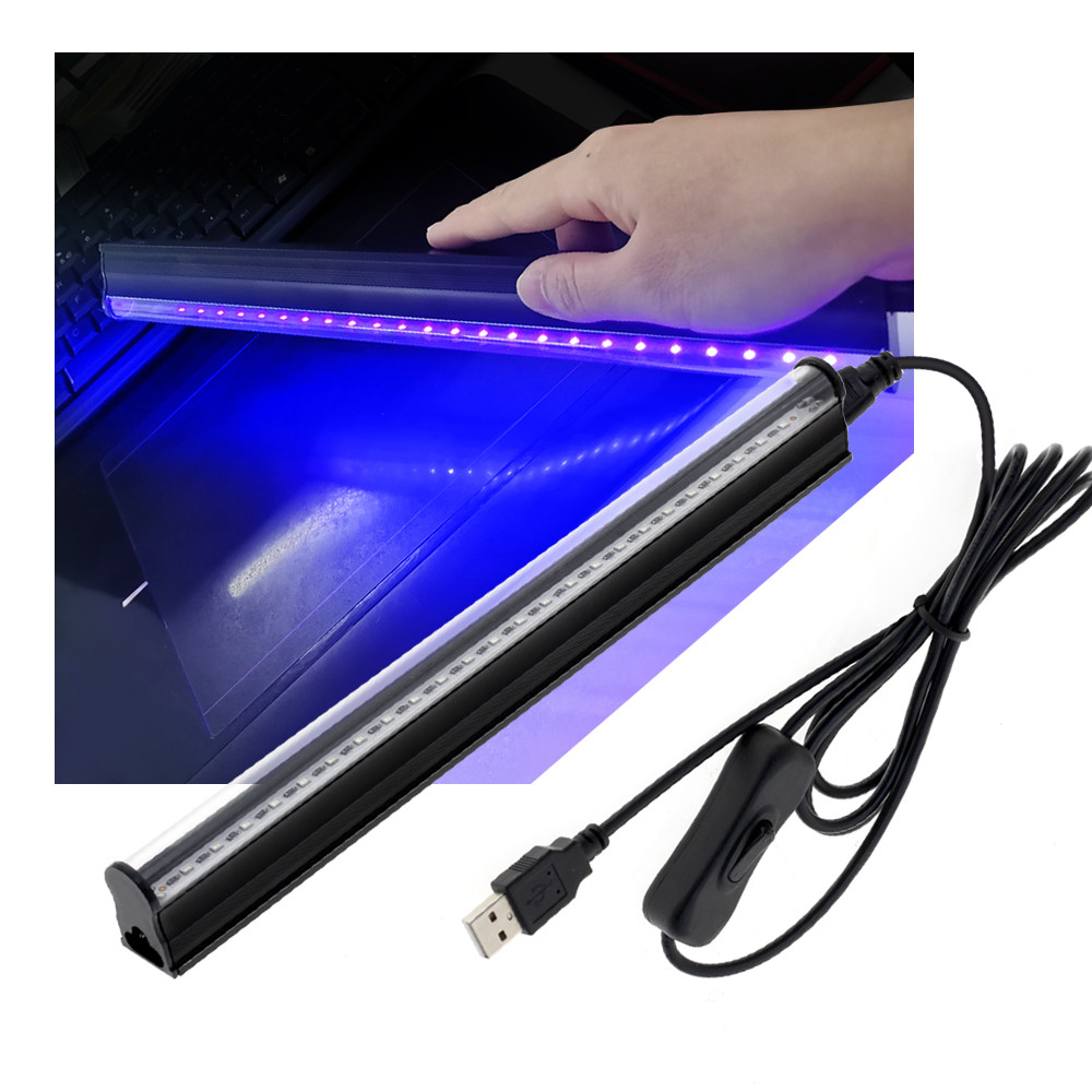 5V USB LED UV Light Tube for Blacklight Poster UV Curing Lamp Art ...