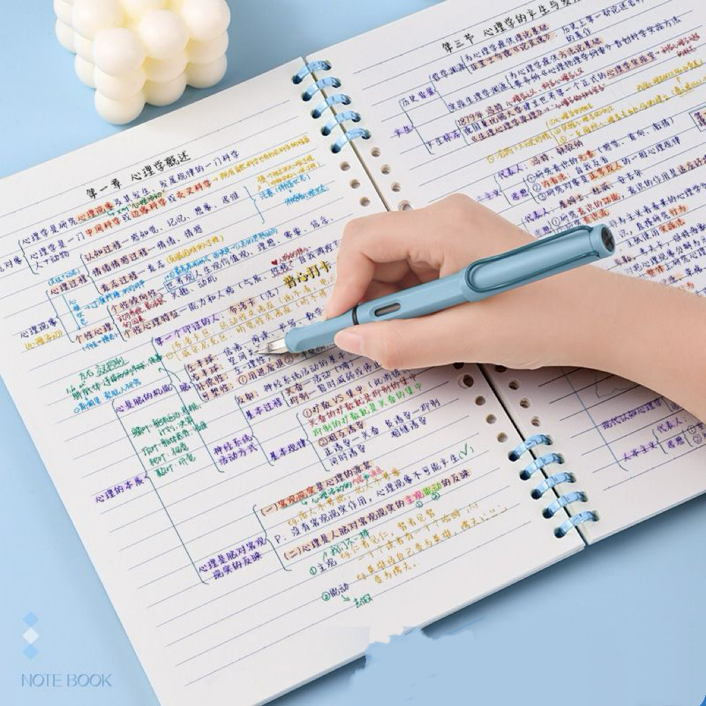 1Pc A5 Loose-Leaf Notebook Monet Natural Design Binder Notepad ...