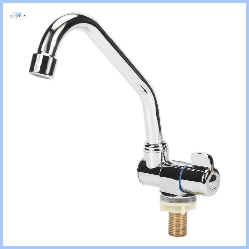 Foldable RV Faucet Rotating Single Handle Deck/Wall Mounted RV Kitchen ...