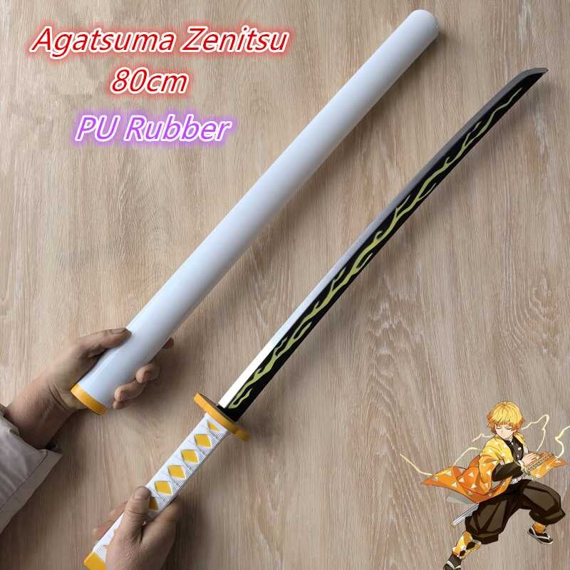 Cosplay Anime Demon Slayer Katana Weapon Original Sword Rengoku ...