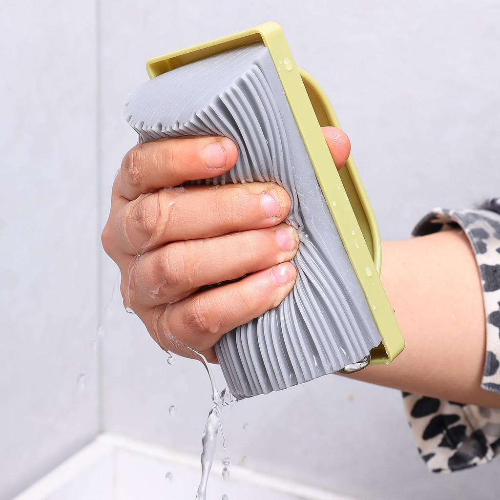 Mini Handheld Mop with Strong Suction - Multi-Functional Wet and Dry ...