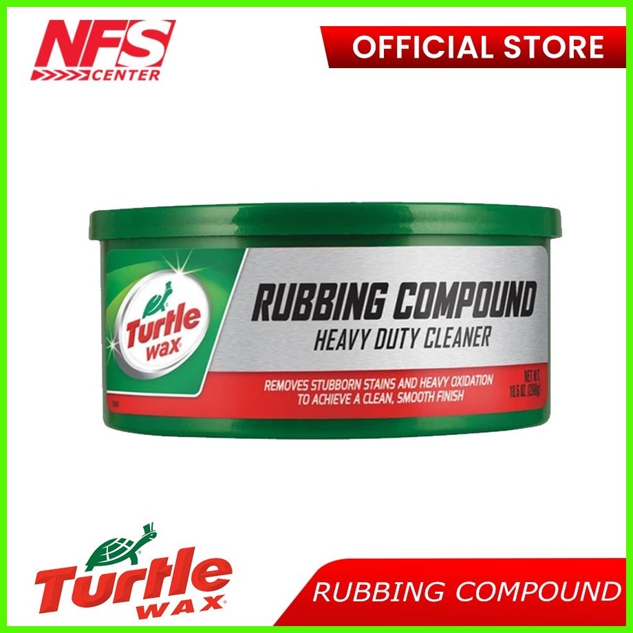 ♀ Turtle Wax Rubbing Compound Paste Heavy Duty 10.5oz | Shopee Philippines