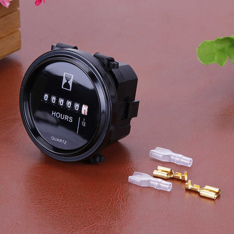 24v 12v 36v for Marine Boat Engine 2" Moto Car Trucks nical Hour Meter ...