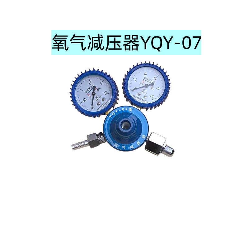 Shanghai Fangjun Oxygen Reduction Device YQY-07 Oil Prohibited Pressure Gauge Gas Cylinder ...