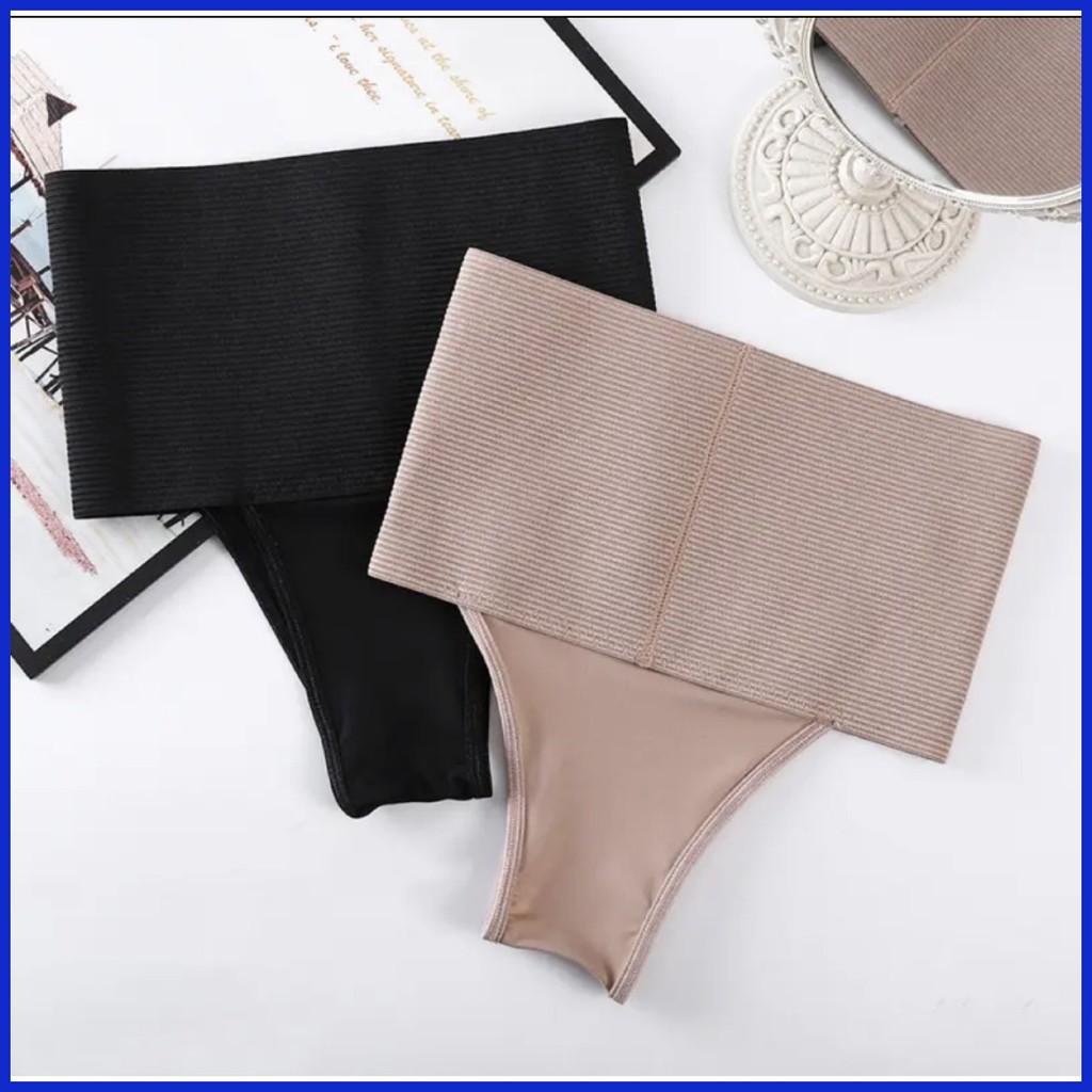 high waist tummy control girdle panty underwear waist shaping and body ...
