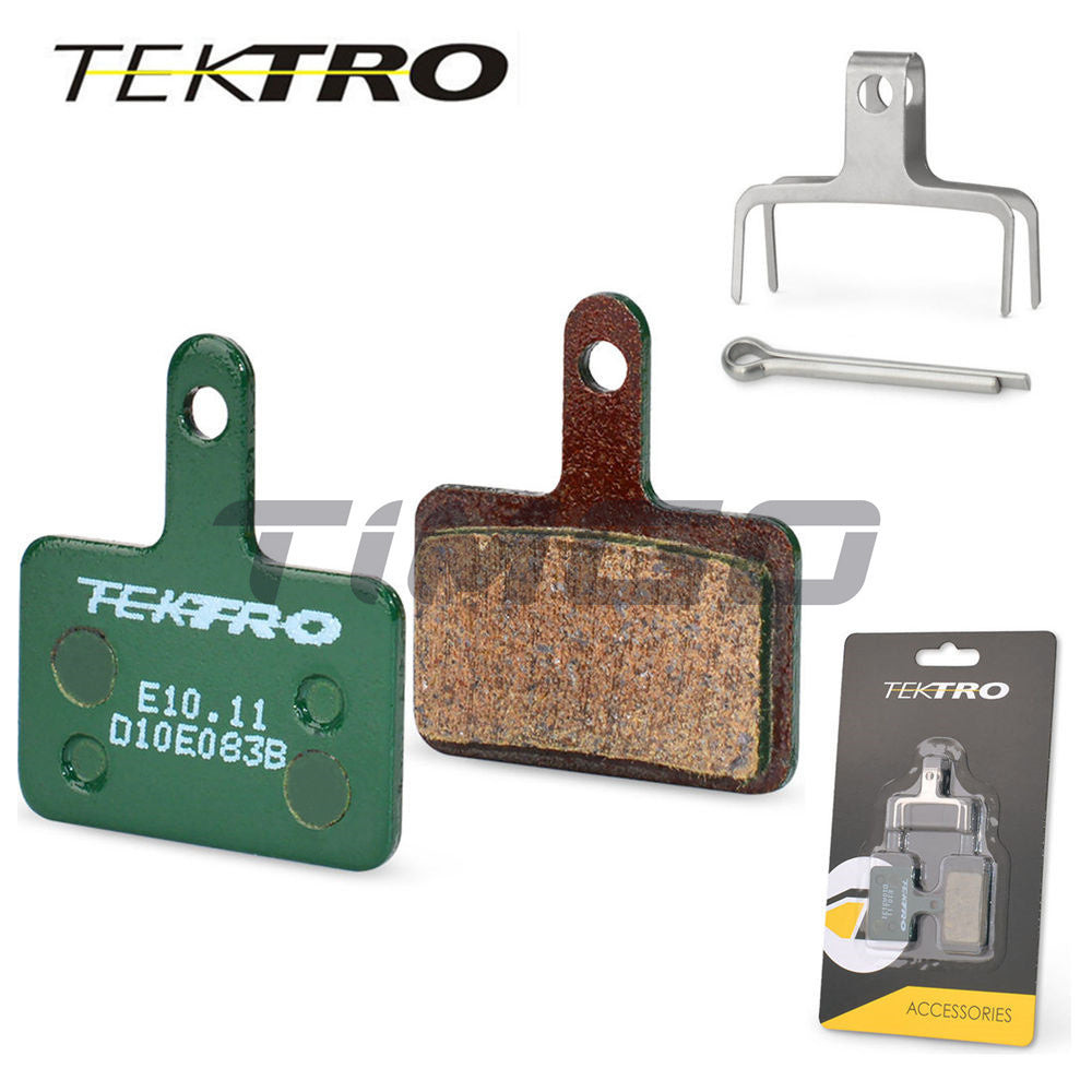 Tektro MTB Road E10.11 Machanical Hydraulic Disc Brake Caliper Pads ...