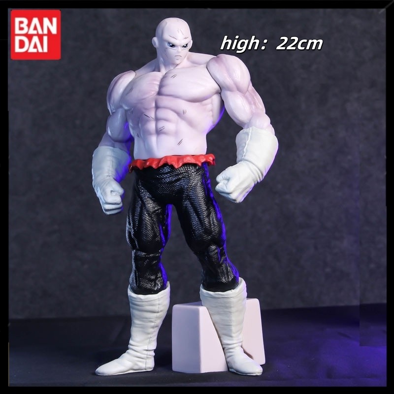 New 22cm Bandai Dragon Ball Anime Figure Gk Super Saiyan Jiren Action ...