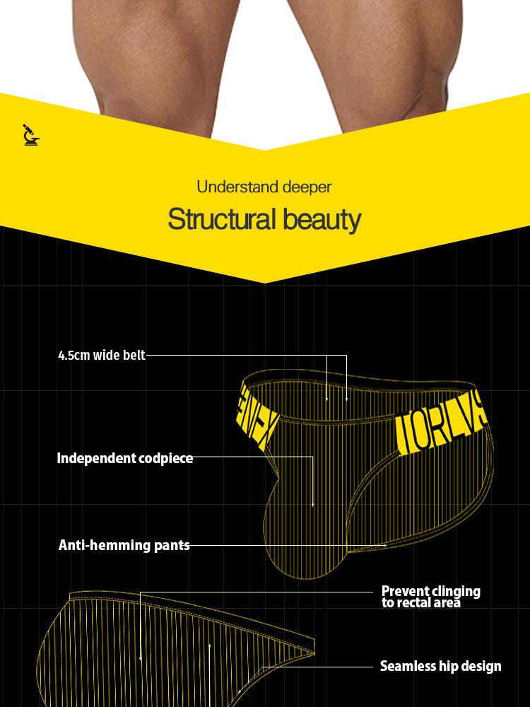 Multicolor Fashion Man Underwear Ready Stock Hollow High Quality Cotton ...