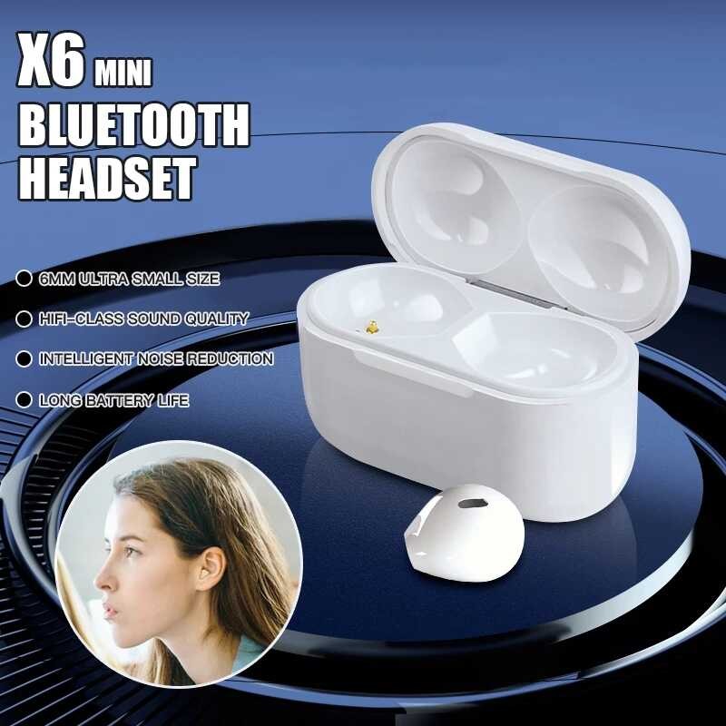 Invisible New Earphones Mini Headphones Bluetooth TWS Wireless Touch ...
