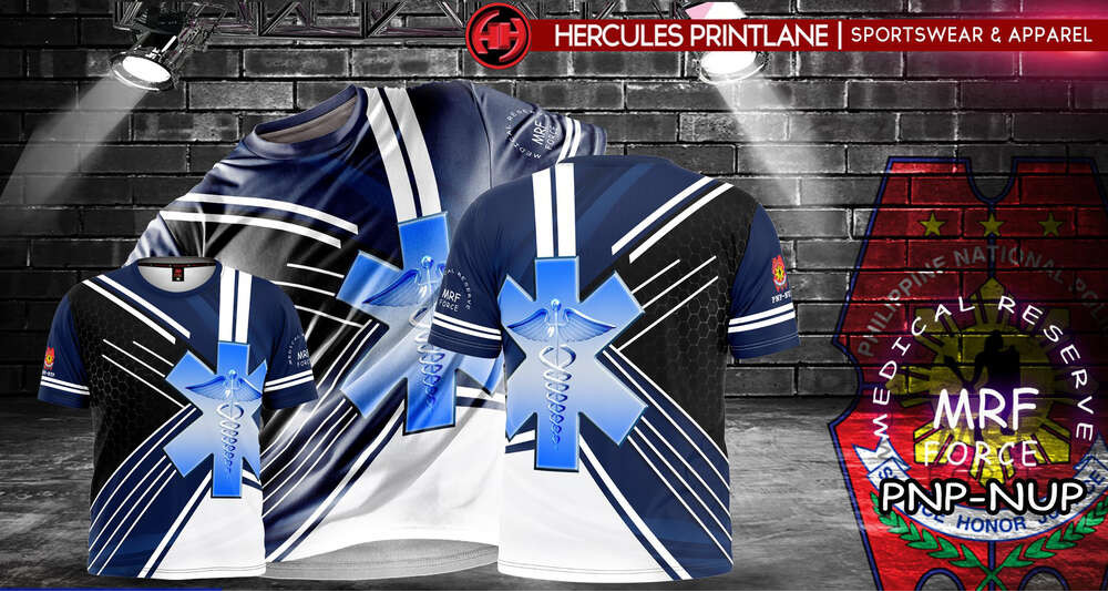 3D print Tshirt philippine MRF FORCE MEDICAL RESECUE PNP-NUP High ...