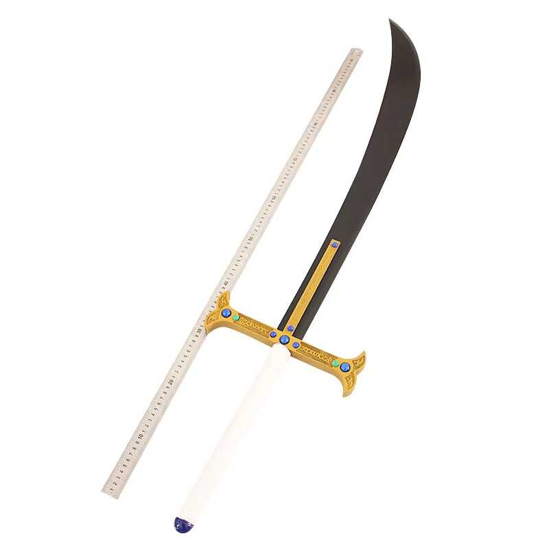 ONE PIECE Dracule Mihawk Black Anime Toy Pu Foam Sword Cosplay Props ...
