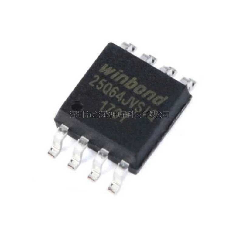 Original W25Q64JVSSIQ SOP-8 SMT 64Mbit SPI FLASH Memory Chip IC ...