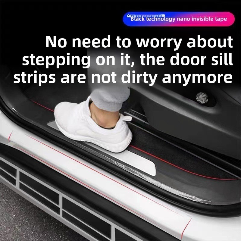 Transparent Protective Film Car Door Edge Car Body Scratch Protector ...