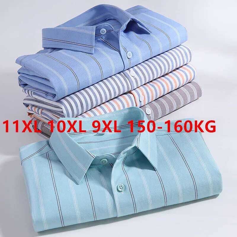 11Xl 10Xl 9Xl 8Xl 7Xl Summer 1 Shirt For Mens 100% Oxford Cotton Short ...