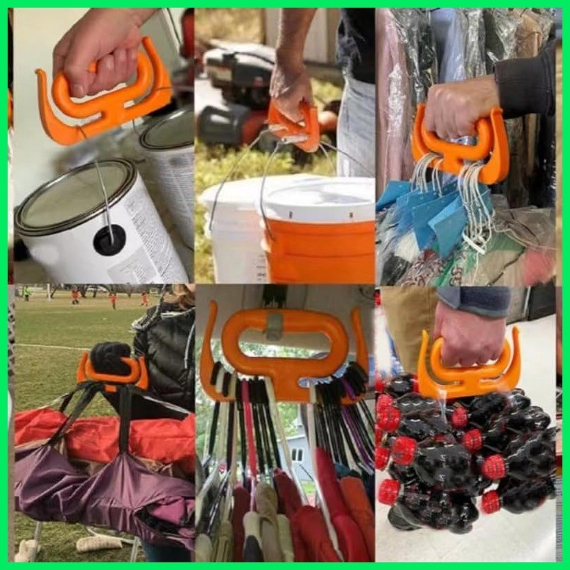 1PCS Heavy Duty Lifting Handle Rack Moving Tool Shopping Helper Grocery ...