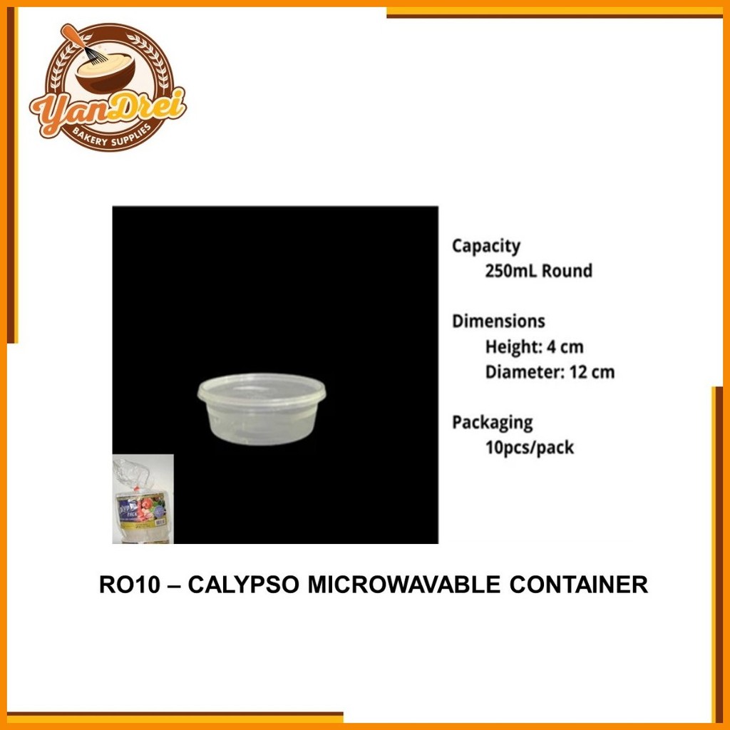☂ ☌ Calypso Microwavable Plastic Containers RE500/RE750/RE1000/RO10 ...