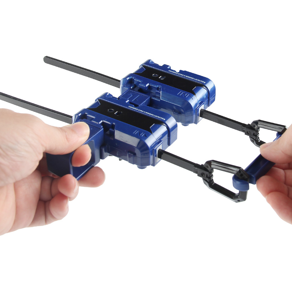 BX Dual Ripcord String Launchers with Connector Set for Spinning Toys ...