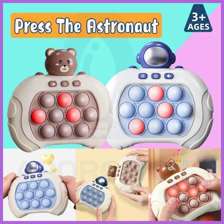۞ Gamepad Pop It PRO The Light-Up Pattern Popping Game Fidget Anti ...