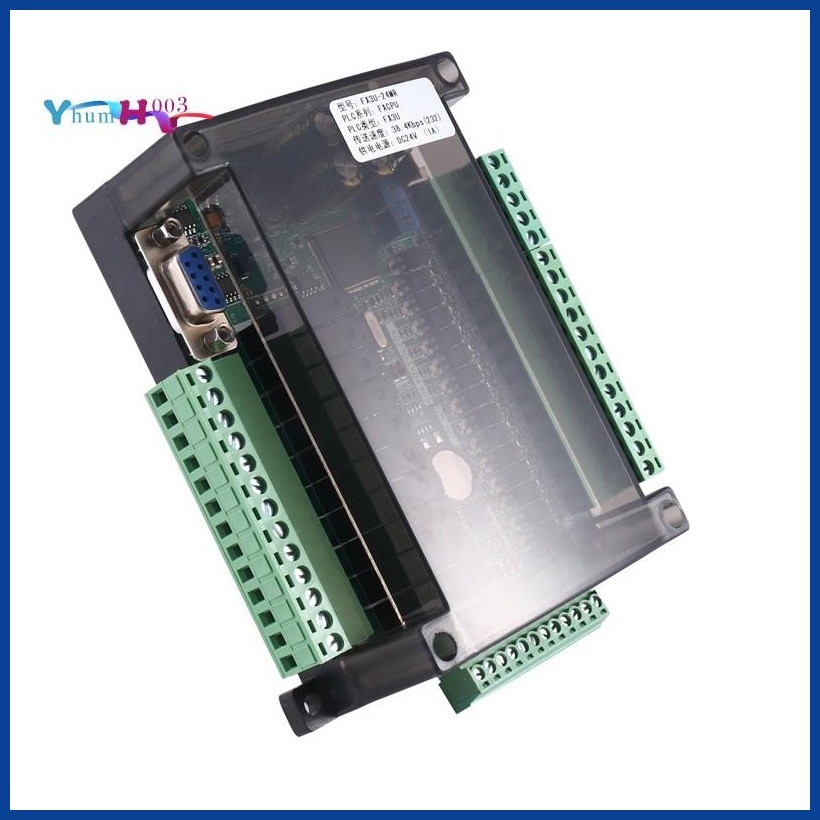 PLC Industrial Control Board 14 Input 10 Output 6AD 2DA with 485 Communication and RTC SuW ...