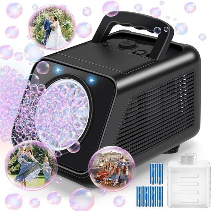 Electric Stage Bubble Machine Handheld Multi Hole Fully Automatic One ...