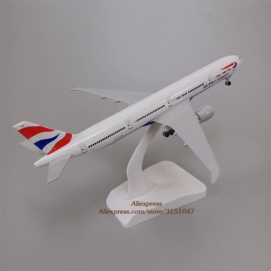 Alloy 19Cm Metal AIR British Boeing 777 B777 Aires Airplane Airways ...