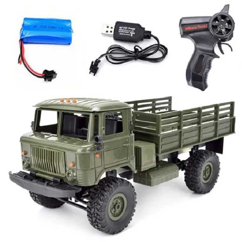 85 B-24 Gaz-66 Buong Scale 1:16 Remote Control Military Truck 4 Wheel ...
