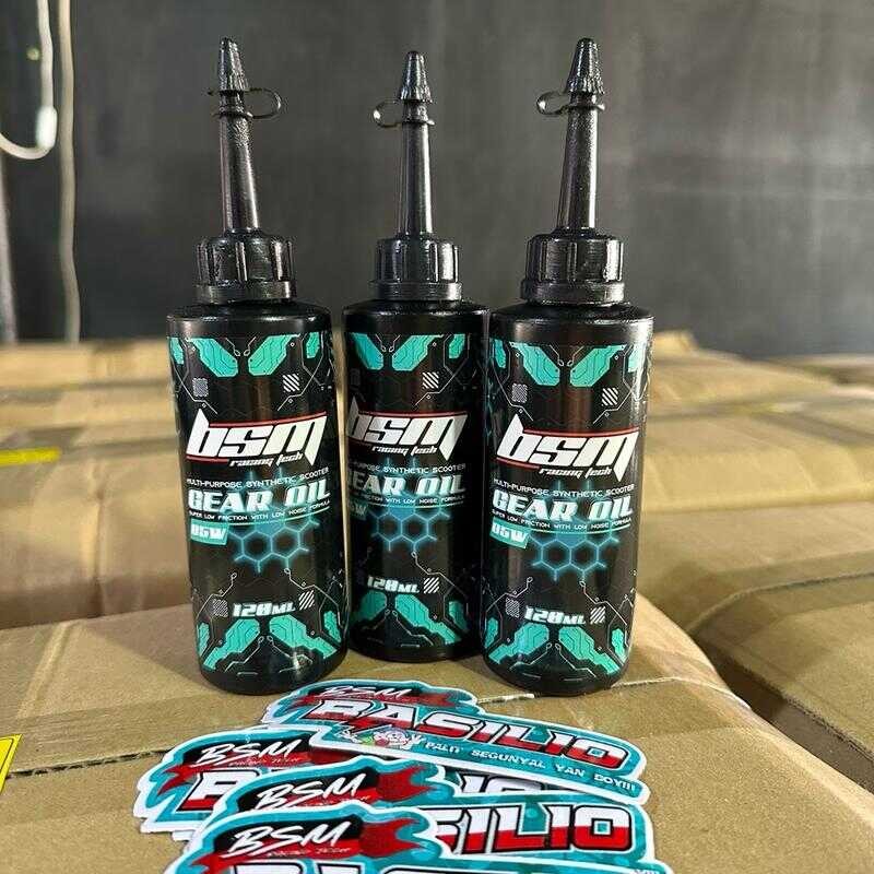 BSM Gear Oil High Viscosity-120Ml | Shopee Philippines