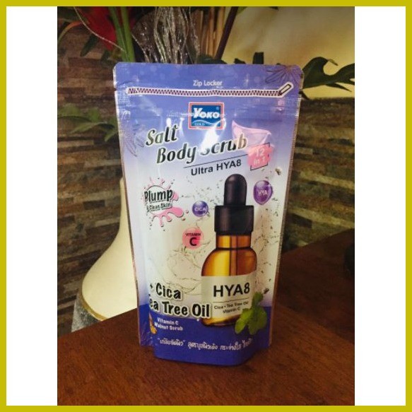 ☃ ☬ ﹊ Original Yoko Salt Body Scrub Ultra HYA8 12 in 1 (Gold Series ...