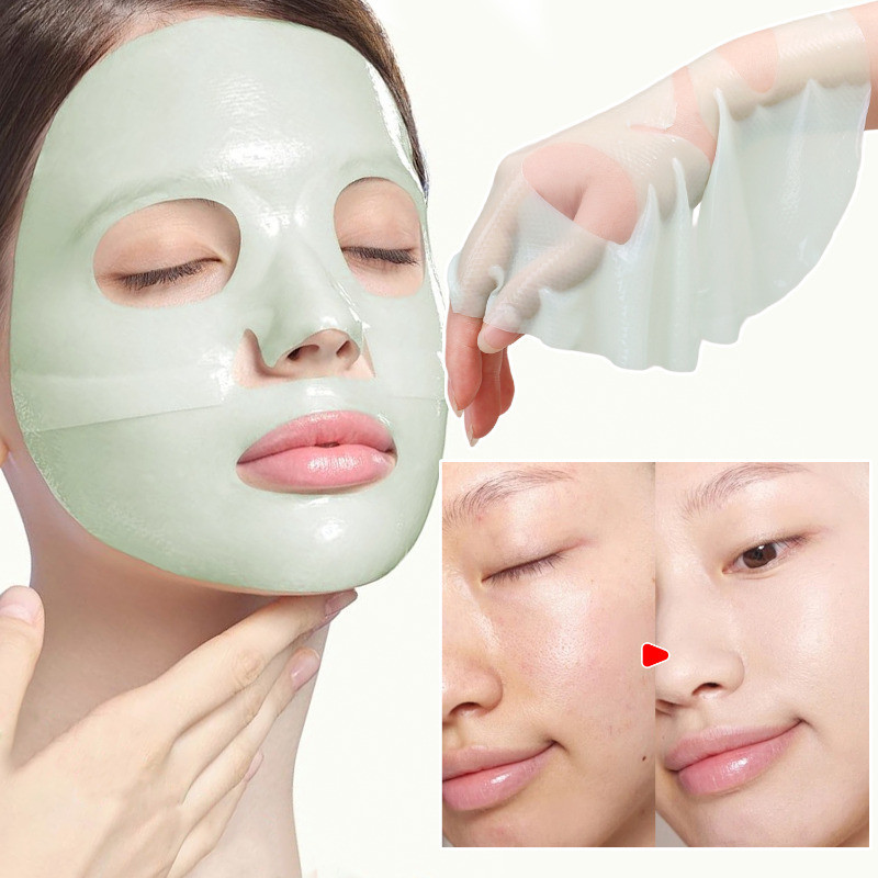 1/3/5Pcs Bio Collagen Face Mask - Split Sheet Mask - Soluble Overnight ...