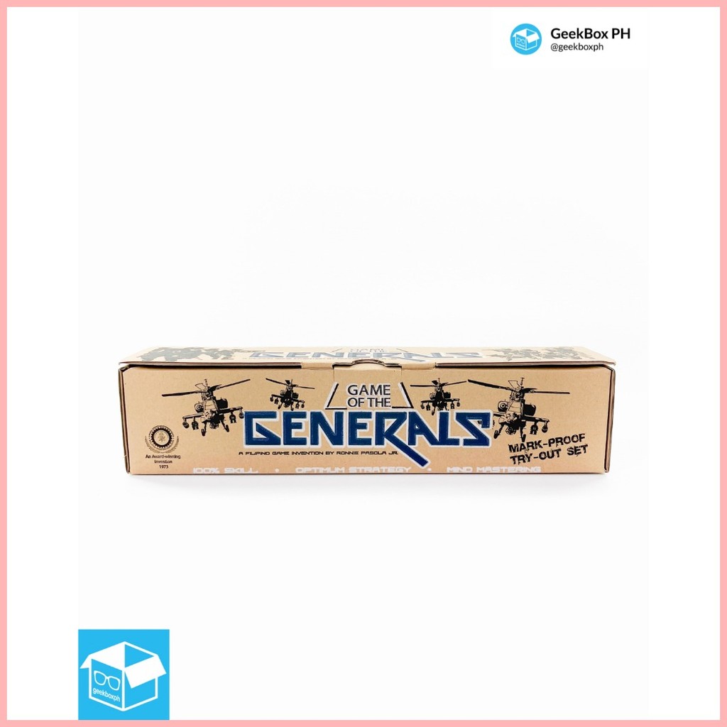Game of the Generals: Rookie Try Out Set (RTO) - Brown Box Board Game ...