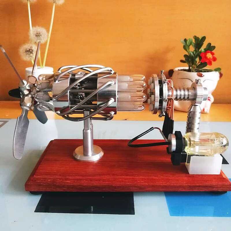 Model Fuel Edition External Combustion Ignited Tilt Plate 16 Cylinder ...