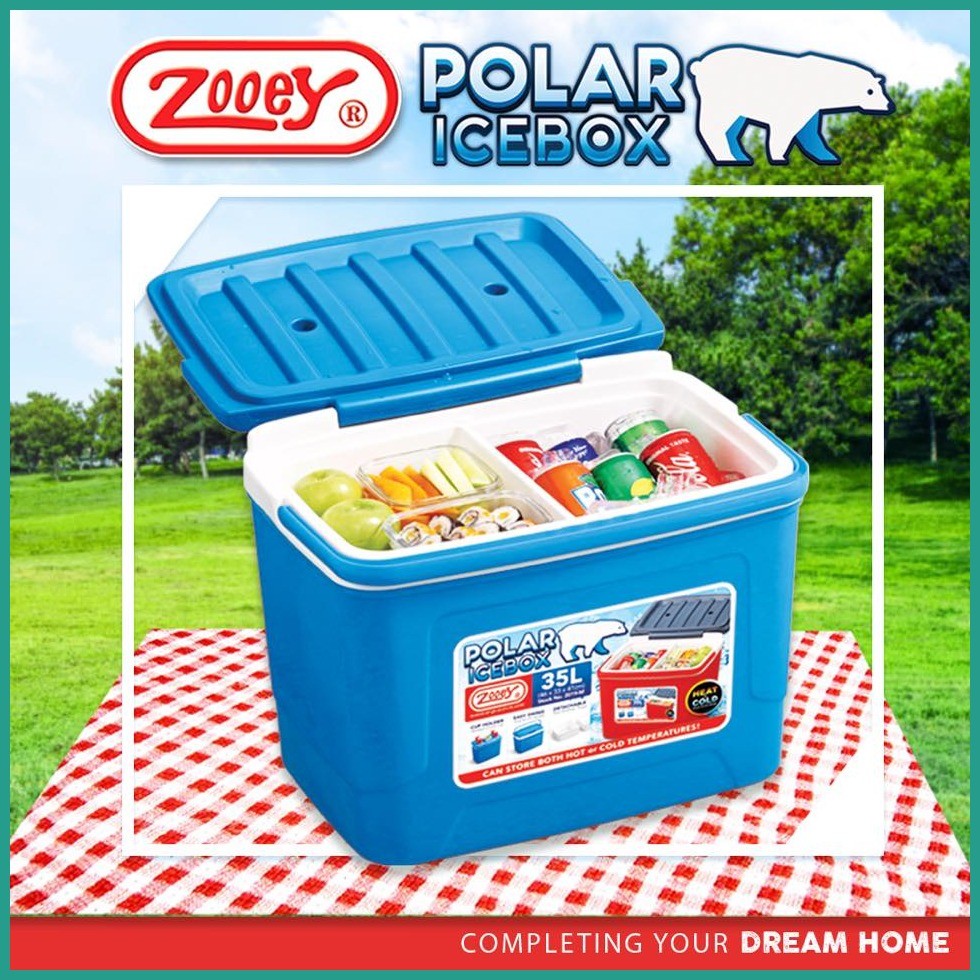 ⭐ ∇ Zooey 35L Polar Ice Box Medium (Random Design) (Houseware Express ...